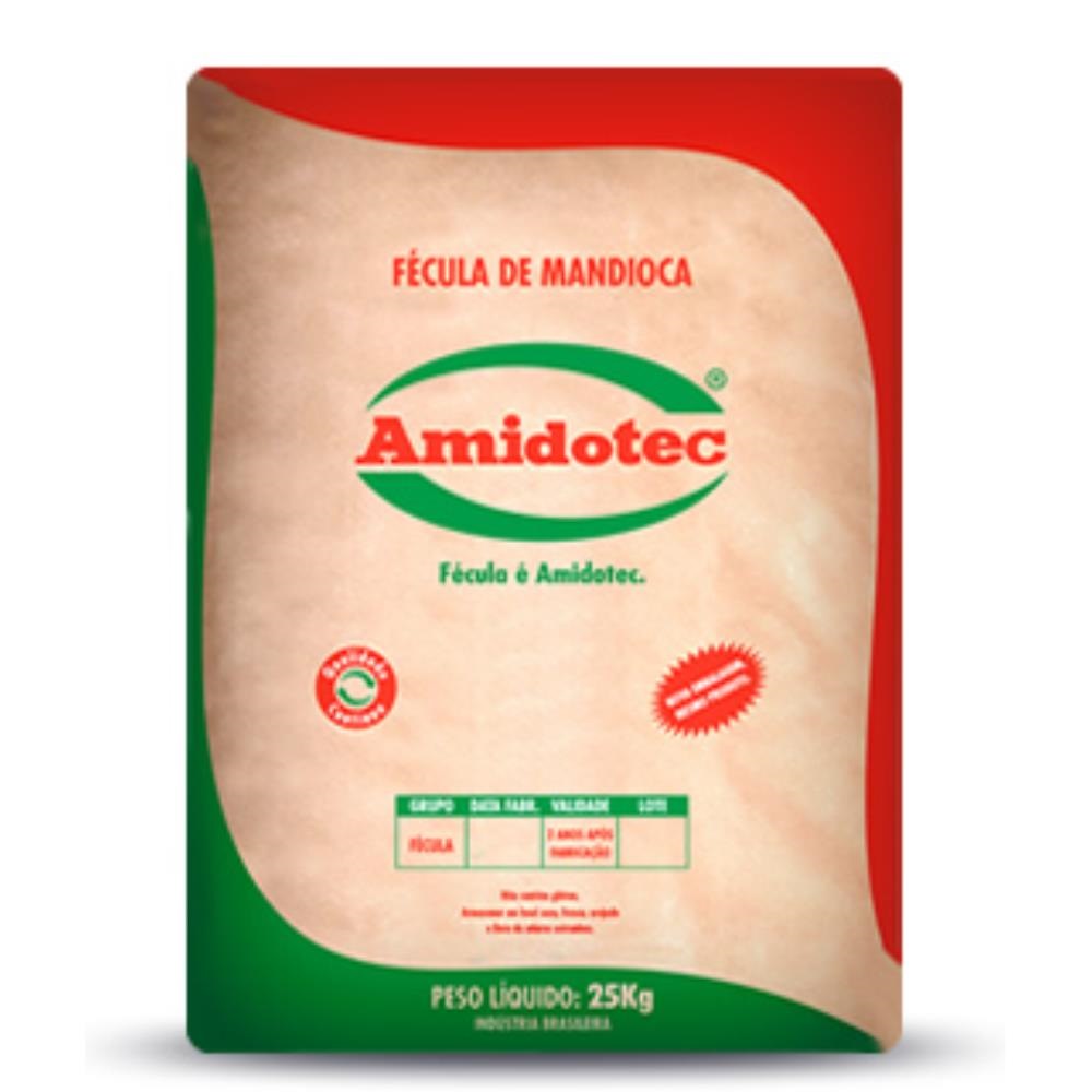 FECULA DE MANDIOCA AMIDOTEC 25Kg - superforti